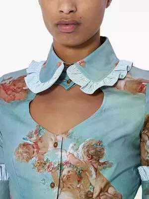 VIVIENNE WESTWOOD Angels-print Blouse