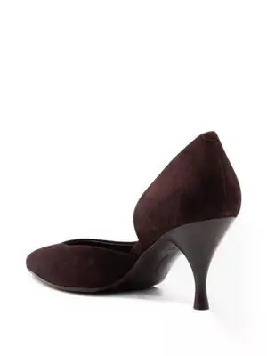 SERGIO LEVANTESI Jada Side-cutout Pumps - Brown