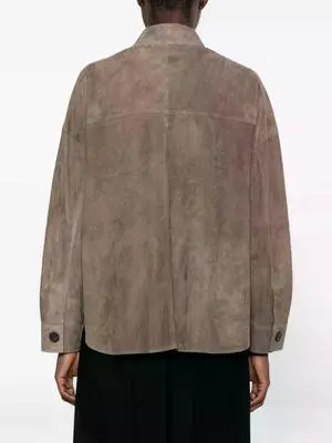 ARMA Kaylee Suede Leather Shirt