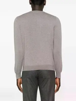 GRAN SASSO Crew-neck Long-sleeve Sweater