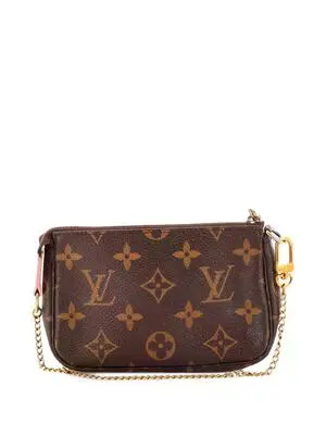 LOUIS VUITTON Louis Vuitton Monogram Canvas Mini Clutch Bag