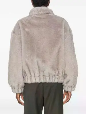 Liu Jo Faux-fur Funnel-neck Jacket
