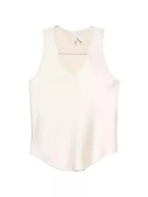 Imperial Satin-finish Racerback Top - Neutrals