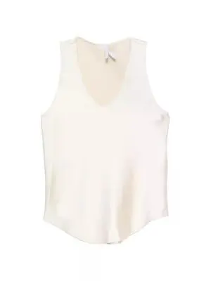 Imperial Satin-finish Racerback Top - Neutrals