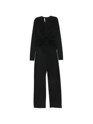Imperial Cut-out Gathered Jumpsuit