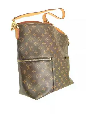LOUIS VUITTON Monogram Melie Satchel - Brown