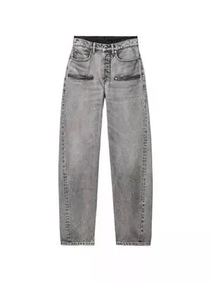 Alexander Wang Silk Brief Float Jeans - Grey