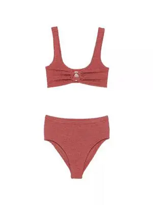 Hunza G Hunza G Nadine Crinkled Bikini Pink