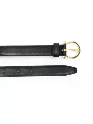 FERRAGAMO 1980s Gancini Buckle Belt