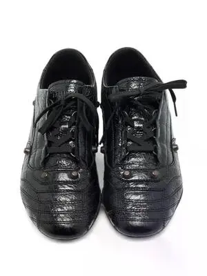 Balenciaga City Leather Sneakers