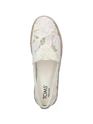 Toms Alpargata Rope 2.0 Lace-overlay Braided-sole Espadrilles