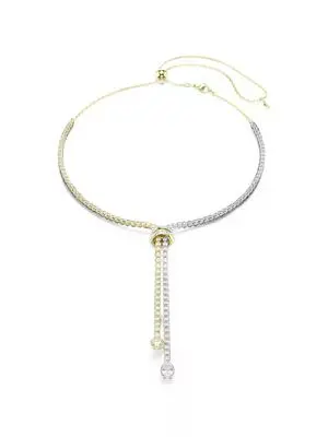 SWAROVSKI Y Hyperbola Crystal-embellished Necklace
