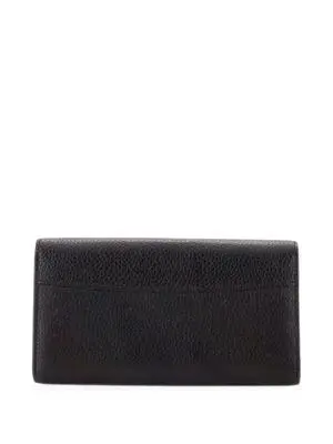 LOUIS VUITTON Capucines Wallet Leather Small Wallets - Black