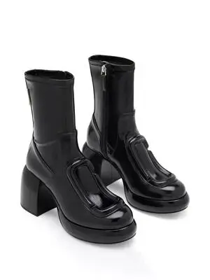 Marc Jacobs Pop J Marc Ankle Boots - Black