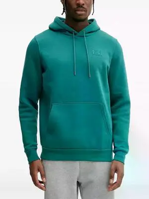 Under Armour Icon Logo-embroidered Pouch-pocket Hoodie - Green