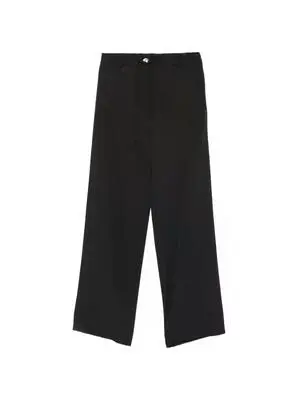 Imperial Drawstring Wide-leg Trousers