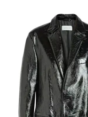 ARMARIUM Noah Glossed Leather Jacket