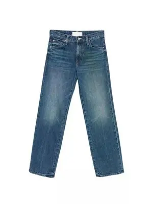MOTHER The Mid Rise Rambler Jeans - Blue