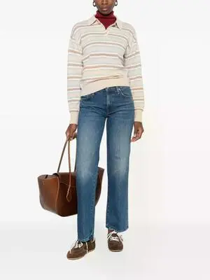 MOTHER The Mid Rise Rambler Jeans - Blue