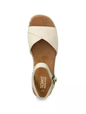 Toms Abby Buckle-fastening Platform Espadrilles