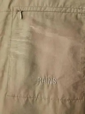 Rains Light Logo-embroidered Shirt
