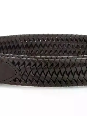 ATHISON Woven Leather Belt
