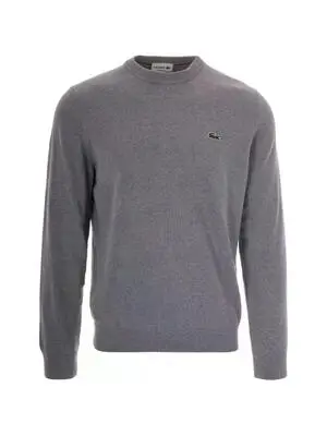 Lacoste Logo-patch Sweater - Grey