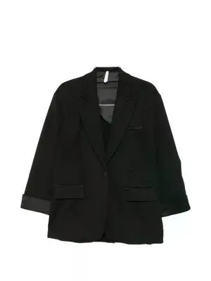 Imperial Notched-lapel Single-breasted Jacket