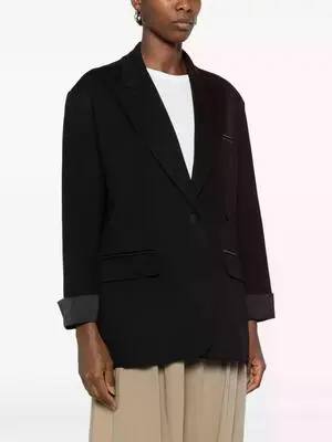 Imperial Notched-lapel Single-breasted Jacket