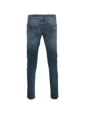 Dolce & Gabbana Distressed Slim-fit Jeans