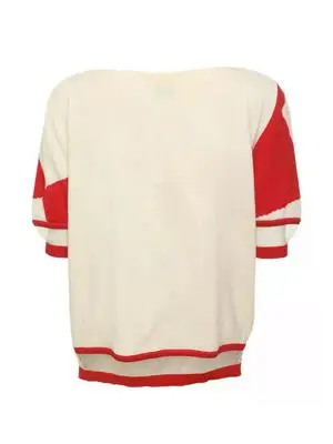 Fendi Half-sleeve Knit Top