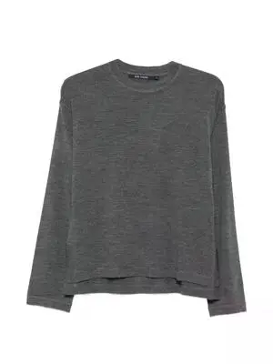 Sofie D'hoore Mateo Long-sleeve Crew-neck Knit - Grey