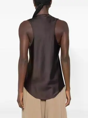 Imperial Satin-finish Scoop-neck Tank Top