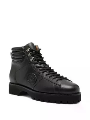 Valentino Garavani Vlogo Signature Leather Boots