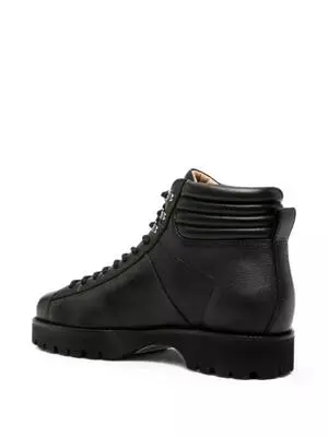 Valentino Garavani Vlogo Signature Leather Boots