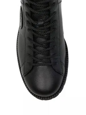 Valentino Garavani Vlogo Signature Leather Boots