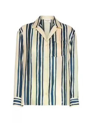 Max Mara Printed Silk Shirt