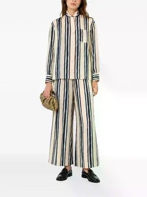 Max Mara Printed Silk Shirt