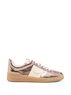 Valentino Garavani Metallic Leather Sneakers