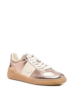 Valentino Garavani Metallic Leather Sneakers