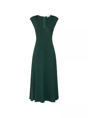 Max Mara V-neck Sleeveless Dress