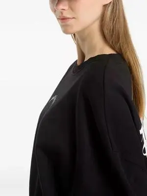 Palm Angels Curved Logo Sweatshirt