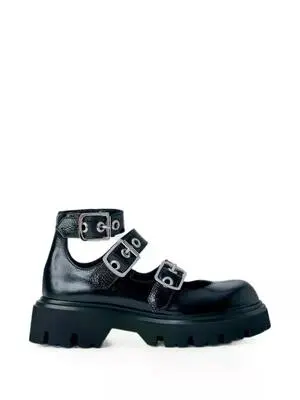 VIVIENNE WESTWOOD Triple Buckle-fastening Shoes - Black