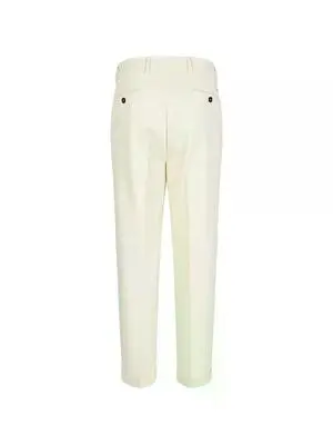 MANUEL RITZ Logo-detail Turn-up Trousers