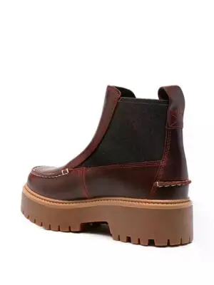 Timberland Leather Platform Boots