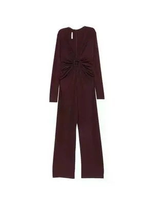 Imperial Cut-out Gathered Jumpsuit