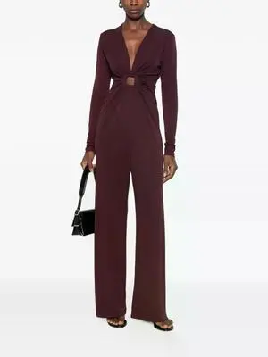 Imperial Cut-out Gathered Jumpsuit
