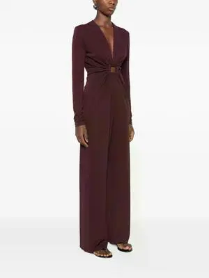 Imperial Cut-out Gathered Jumpsuit