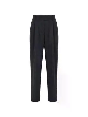 Giorgio Armani Pleated Wool Trousers
