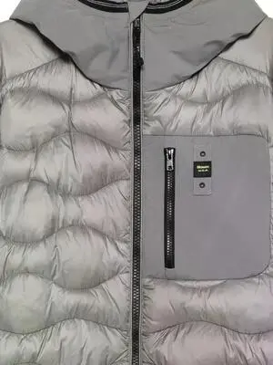 BLAUER. Quilted Hooded Jacket